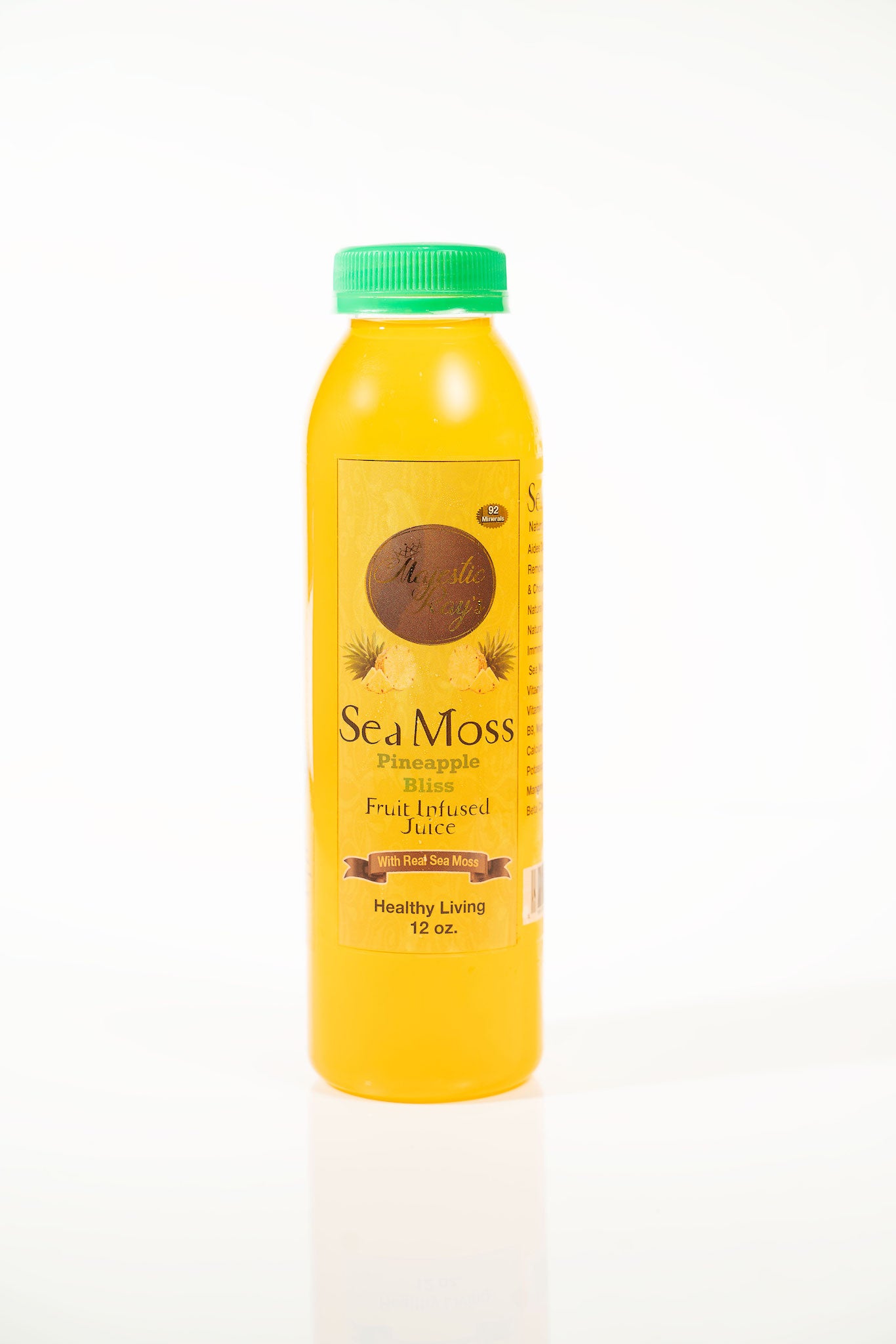 Sea Moss Fruit Infused Juice 4 Pack 12 oz – Majestic Ray's INC