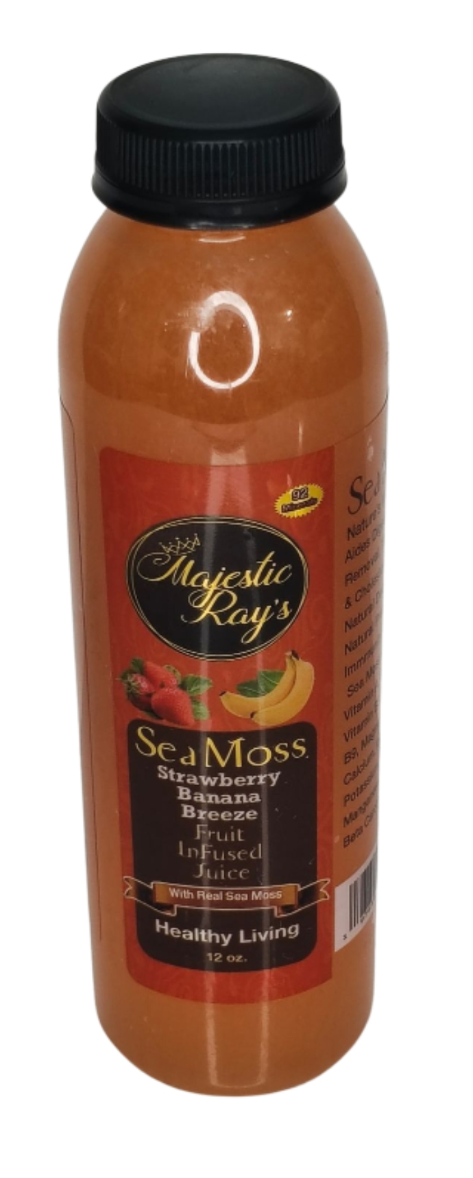 Sea Moss Fruit Infused Juice 4 Pack 12 oz – Majestic Ray's INC