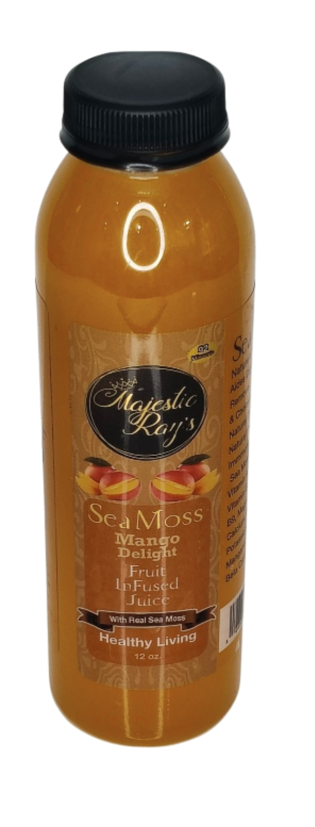 Sea Moss Fruit Infused Juice 4 Pack 12 oz – Majestic Ray's INC