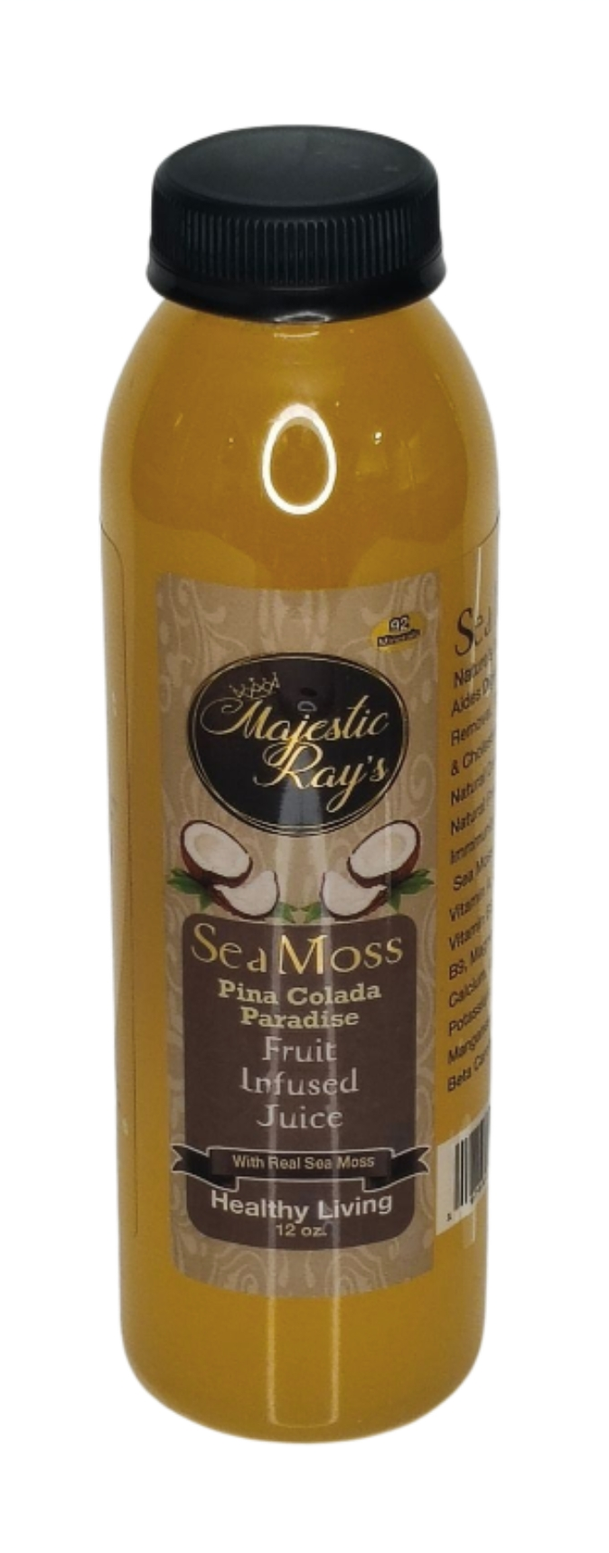 Sea Moss Fruit Infused Juice 4 Pack 12 oz – Majestic Ray's INC