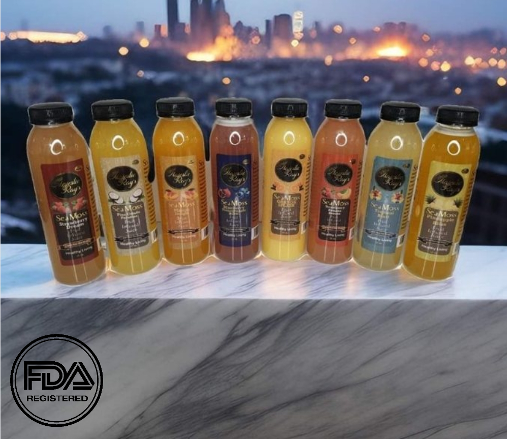 Sea Moss Fruit Infused Juice 4 Pack 12 oz – Majestic Ray's INC