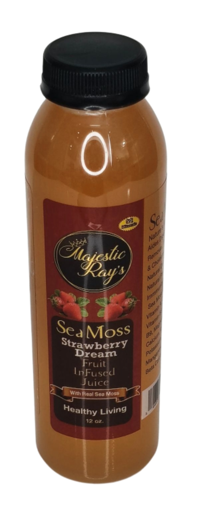 Sea Moss Fruit Infused Juice 4 Pack 12 oz – Majestic Ray's INC